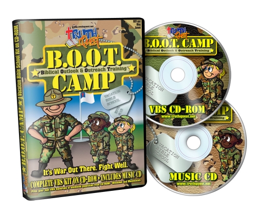 Product Information for TruthQuest - B.O.O.T. Camp VBS Kit