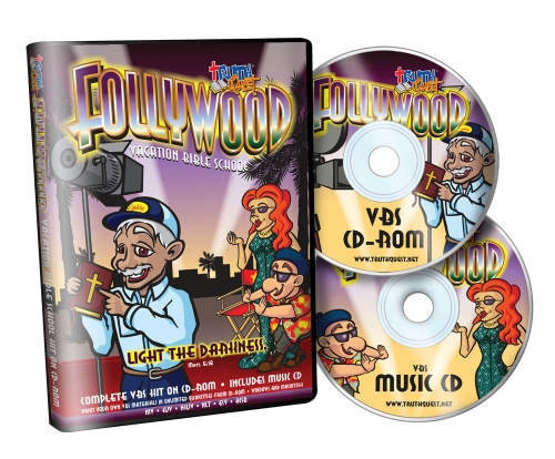 Product Information for TruthQuest - Follywood VBS Kit